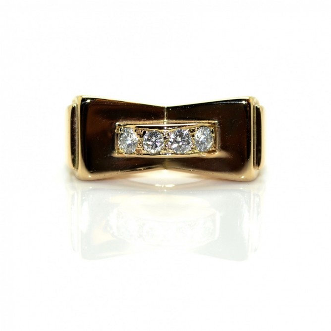 Tank rings, Antique jewelry Paris - HERITAGE DE FRANCE